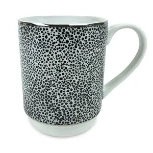 MICHAEL WAINWRIGHT Panthera Mug Platinum/white