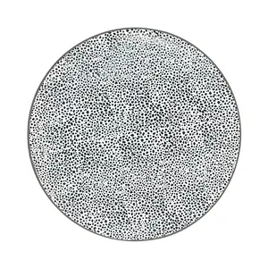 MICHAEL WAINWRIGHT Panthera Canape Plate - Platinum/white