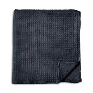 UCHINO Waffle Twist Washcloth - Ebony
