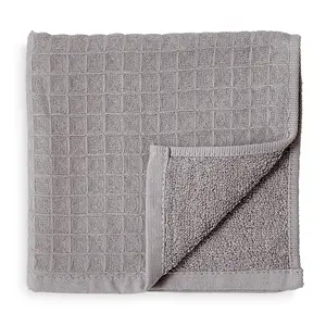 UCHINO Waffle Twist Washcloth Gray