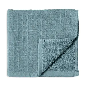UCHINO Waffle Twist Washcloth Green