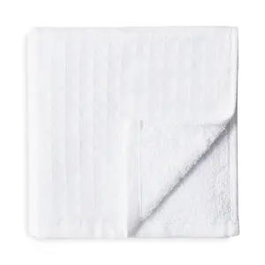 UCHINO Waffle Twist Washcloth - White