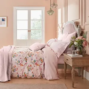 Ted Baker London Peppermint Comforter Set, Twin - Pink