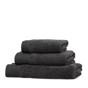 Frette Diamond Bordo Bath Sheet - Exclusive Graphite