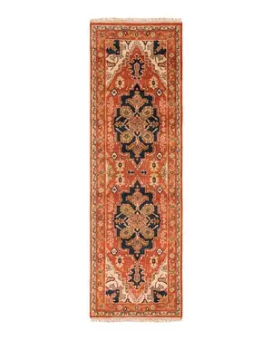 SURYA Zeus Zeu-7805 Runner Area Rug, 2'6 X 8 - Orange