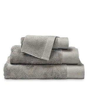 Frette Diamond Bordo Washcloth Exclusive - Concrete