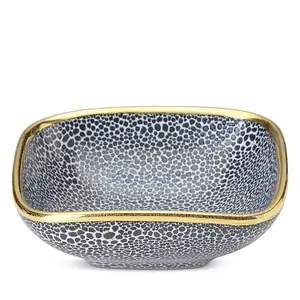 MICHAEL WAINWRIGHT Panthera Small Bowl - Indigo/white