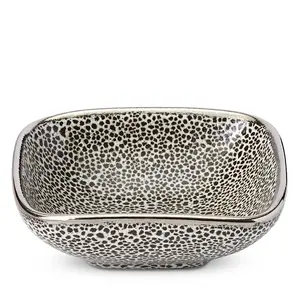 MICHAEL WAINWRIGHT Panthera Small Bowl - Platinum/white