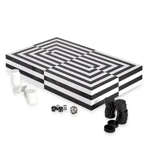 Jonathan Adler Op Art Backgammon