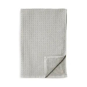 UCHINO Solid Waffle Pile Hand Towel - Ocean