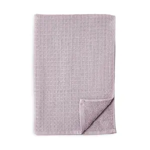 UCHINO Solid Waffle Pile Hand Towel - Purple