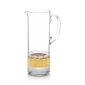 MICHAEL WAINWRIGHT Truro Glass Pitcher - Clear/gold