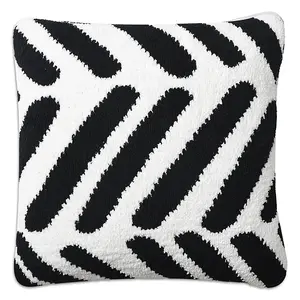 SUNDAY CITIZEN Tulum Throw Pillow, 20 X 20 Black