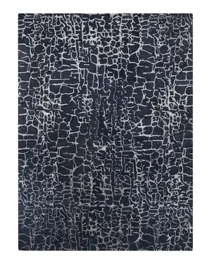 SURYA Banshee Area Rug, 8' X 11 - Navy/denim