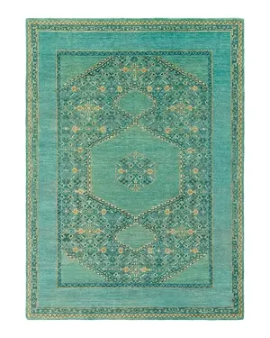 SURYA Haven Area Rug, 8' X 11 - Emerald/kelly Green/ Lime/ Olive