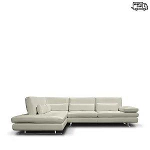 GIUSEPPE NICOLETTI Serena Square Corner 2-piece Sectional - Exclusive Colorado 601 Panna