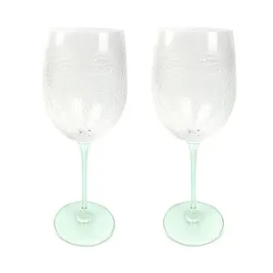 MICHAEL WAINWRIGHT Panthera Wine Glass, Set Of 2 - Clear