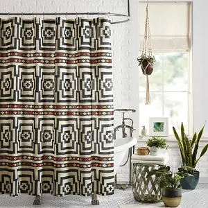 JUNGALOW Justina Blakeney Hypnotic Shower Curtain - Blue