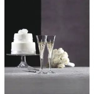 REED & BARTON Soho Toasting Flute Pair, Set Of 2
