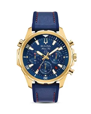 Bulova Marine Star Watch 42mm - Blue