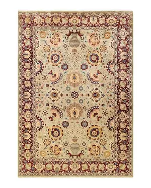 Bloomingdale'S Mogul Area Rug, 6'1 X 8'10 - Green