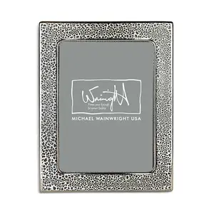 MICHAEL WAINWRIGHT Panthera Platinum 5 X 7 Picture Frame - Grey