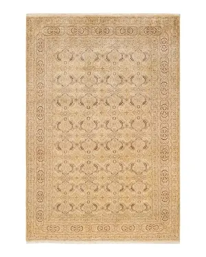 Bloomingdale'S Mogul M1450 Area Rug, 6' X 8'10 - Yellow