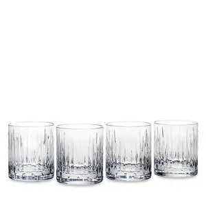 REED & BARTON Soho Double Old Fashioned Glasses, Set Of 4 - No Color