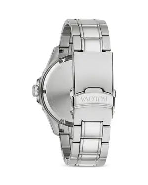 Bulova Marine Star 43mm Watch - Black/silver