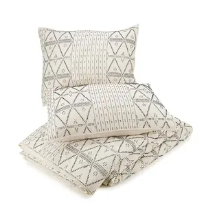 MOMENI Geo Tick Cotton Sham, King