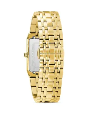 Bulova Futuro Quadra Bracelet Watch - Gold