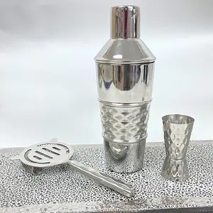 MICHAEL WAINWRIGHT Truro Cocktail Shaker Set - Platinum