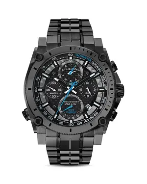 Bulova Precisionist 46.5mm Watch - Black