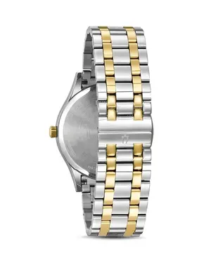 Bulova Two-tone Diamonds Watch, 40mm