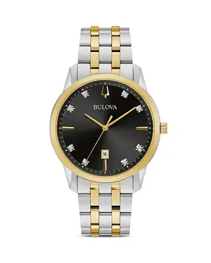 Bulova Sutton Watch, 40mm - Black