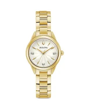 Bulova Sutton 28mm Watch - White