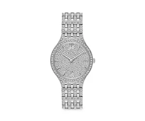 Bulova Crystal Pave 32mm Watch