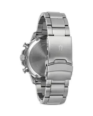 Bulova Marine Star Chronograph, 45mm - Black/silver