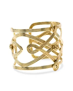CAPUCINE DE WULF Monique Compass Cuff Bracelet