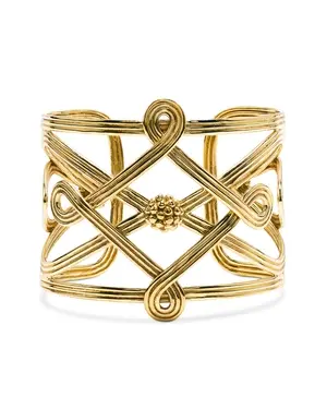 CAPUCINE DE WULF Monique Compass Cuff Bracelet
