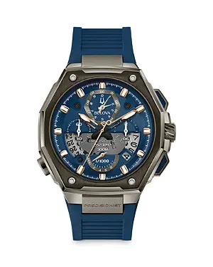 Bulova Bulova Precisionist Chronograph 44.5mm Blue
