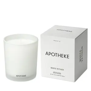 APOTHEKE White Vetiver Scented Classic Candle, 10.5 Oz - No Color