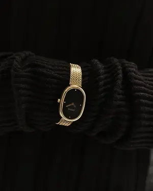 BREDA Jane Tethered Watch, 12mm X 23mm - Gold Midnight