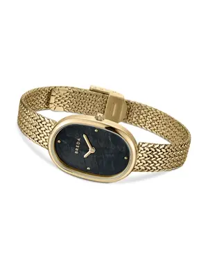 BREDA Jane Tethered Watch, 12mm X 23mm - Gold Midnight