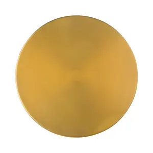 TOV FURNITURE Blaze Glass/brass Side Table