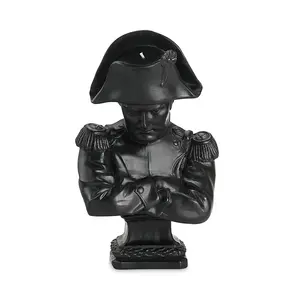 TRUDON Bust Napoleon Decorative Candle - Black