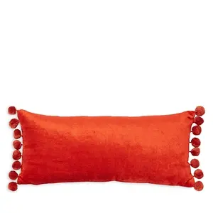 ROSELLI Jodhpur Oblong Lumbar Pillow - Rust