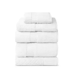 YVES DELORME Etoile Washcloth - Blanc