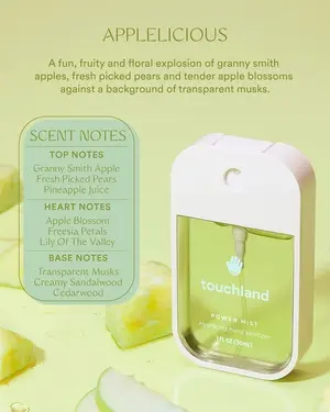 TOUCHLAND Power Mist Hydrating Hand Sanitizer 1 Oz., Aloe You