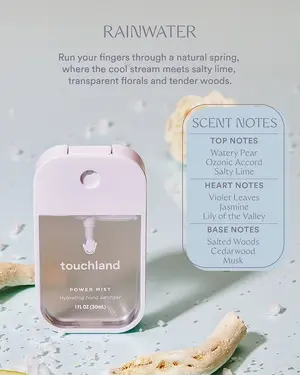 TOUCHLAND Power Mist Hydrating Hand Sanitizer 1 Oz., Aloe You
